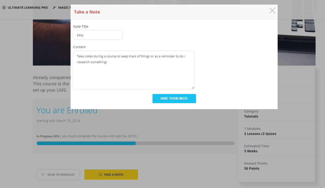 Ultimate Learning Pro - LMS WordPress Plugin 013 - Learning Pro WordPress Plugin » Learning Pro ...