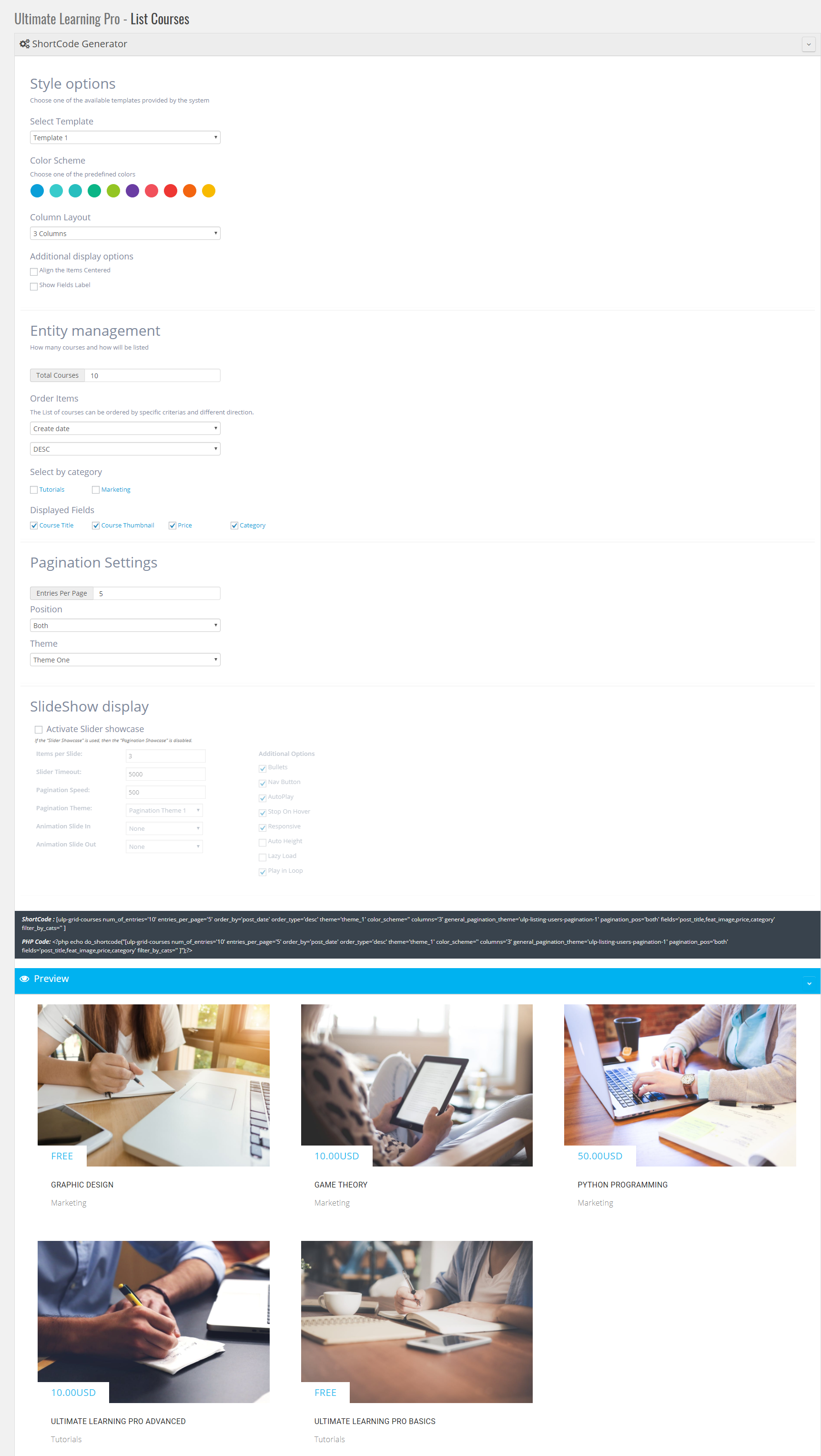 Ultimate Learning Pro - LMS WordPress Plugin 019 - Learning Pro ...